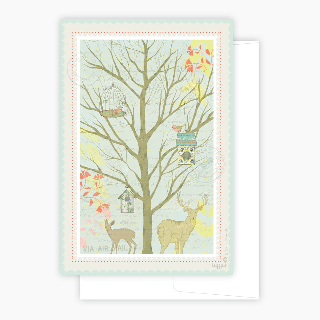 Dutch forest Card – Tamar Nahir-Yanai