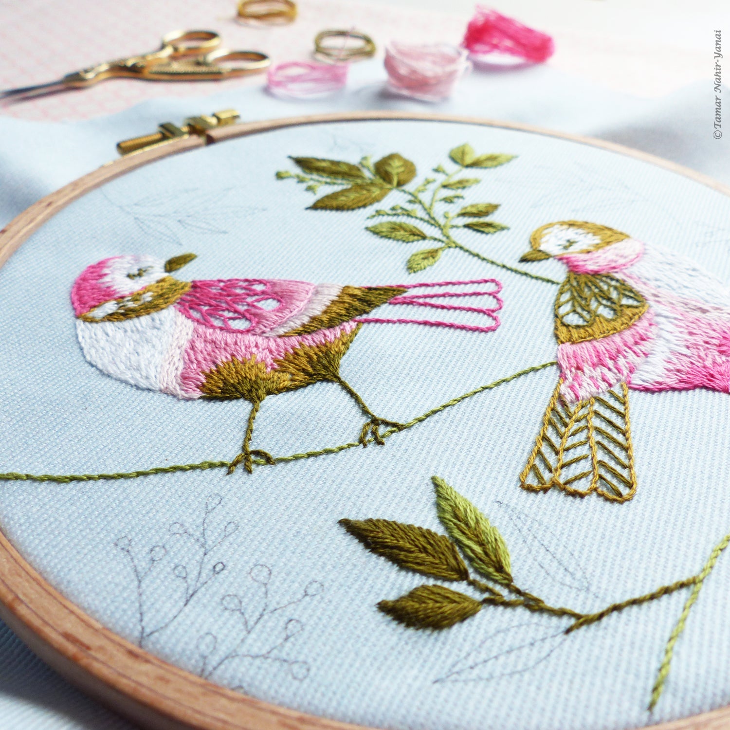 Embroidery Kit Medium – Tamar Nahir-Yanai