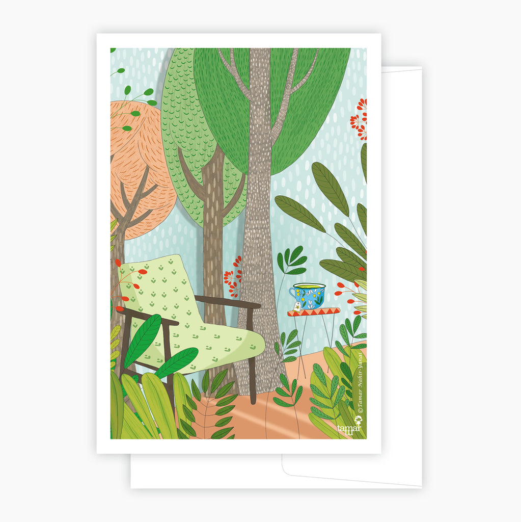 Tea Forest Card – Tamar Nahir-Yanai
